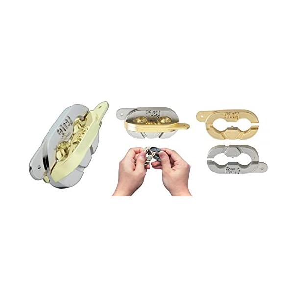 「はずる キャスト キーリング」▼4977513075435▼（商品説明）鬼才・  なし・【難易度】 レベル2説明  商品紹介  はずして元に戻す道筋で、文字が向き合わず、一見完成時と同じ形に組めますがそれでは不正解です。 完成時には本体に...