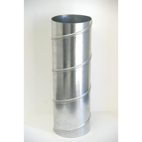 【 スパイラルダクト 直管 φ200 × 1000L (mm) 】  板厚0.5t 亜鉛めっき鋼鈑 規格 価格 継手 外径 エルボ フランジ 材質 重量 カタログ クリモト 栗本鐵工所 栗本商事 メーカー 内径 管 リブ 暖炉 煙突 試験 ...