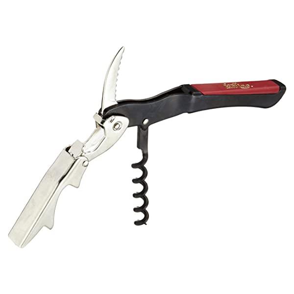 スクリューはサビにくく、コルクに入り込みやすいテフロン加工を採用したコルクスクリュー。 ダブルアクションでコルクをスムーズに引き上げます。 ハンドル部分背には名入れが可能（ロット1080個〜）ですので詳細はご相談下さいませ。※フック対応可。...