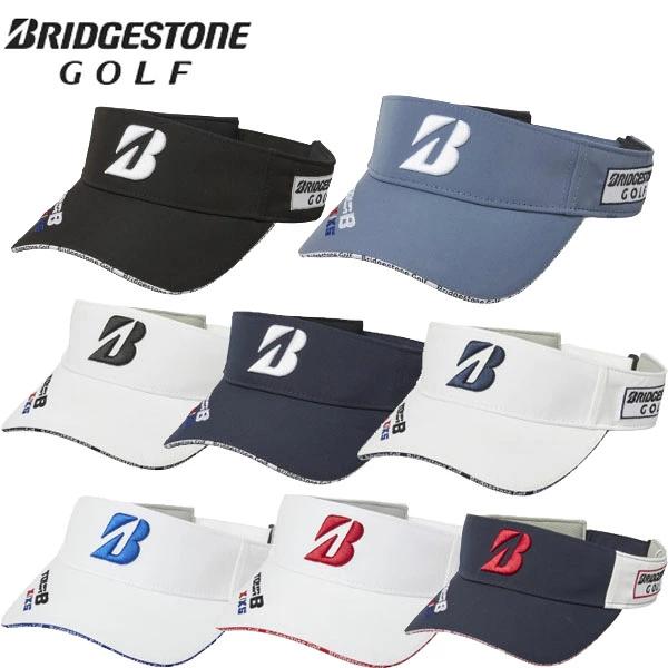 ブランドロゴ刺繍やワッペンがデザインされた、豊富なカラーバリエーションとリーズナブルな価格が魅力のプロモデルバイザー。背面の面ファスナーで手軽にサイズの調節が可能です。※右ツバに TOUR B X/XS ロゴ、左サイドに BRIDGESTO...