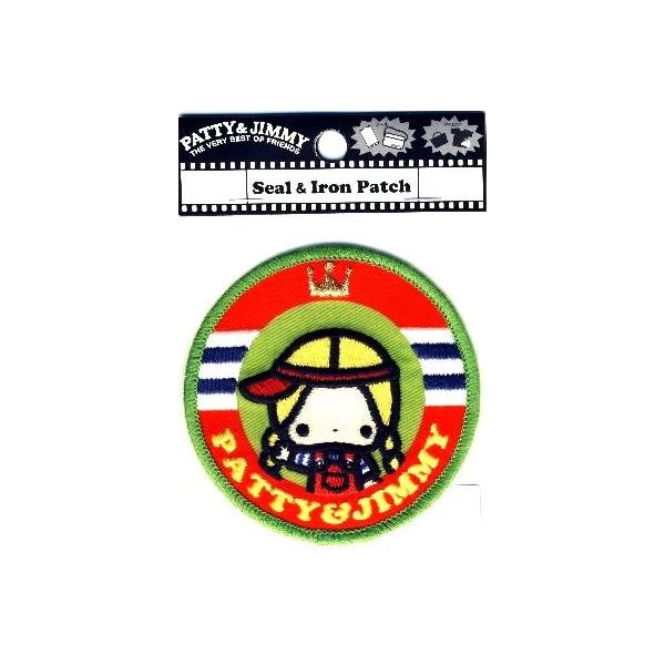 キャラクター 刺しゅうワッペン・パティ&amp;ジミー（パティ） ap-FST-SO1Y5840 ＜アイデア次第で色々使えます！＞キャラクターのワッペンやネームテープを製品に張り付けて販売することは法律上禁止されています。（一般柄は全く問題...