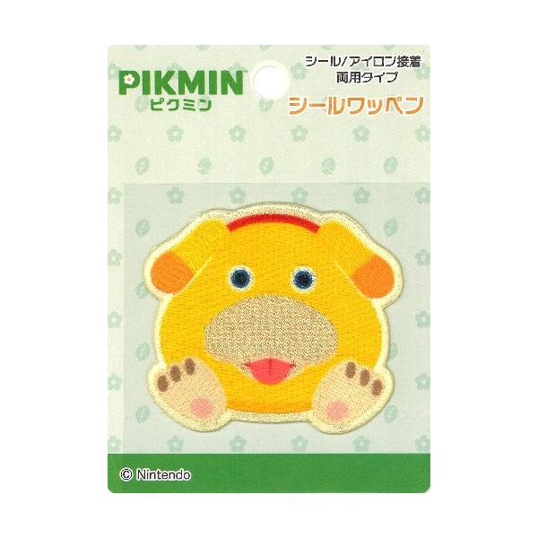 ◇ キャラクター 刺しゅう ワッペン ピクミン（ オッチン )（ 大きさ　約5.5×6ｃｍ １枚入り )ワッペン ピクミン ワッペンピクミン ピクミン  ap-ing-pmw001＜アイデア次第で色々使えます！＞キャラクターのワッペンやネー...
