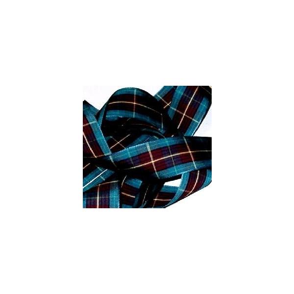 チェック リボン（２４ミリ幅）グリーン×エンジ 切り売り KN-2460-2-24↓▼▽重要▽▼↓　スマホでご覧のお客様へ　↓▽▼↓▽▼↓詳細につきましては、下記の ”商品情報をもっと見る” をクリックしてください。↓