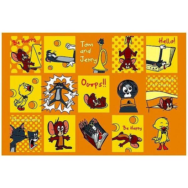 キャラクター レジャーシート トムとジェリー （ イエロー マスタード系 ) （ メーカー表記 1人用 )（ サイズ-約60×90cm ) reja-skt-635434-23-027サイズがありますのでよくお確かめください。（ 子供 こど...