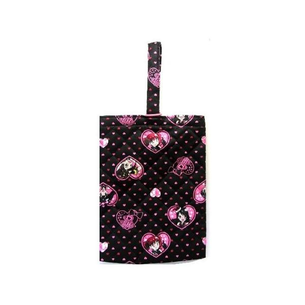 キャラクター シューズケース ・プリティリズム（ハート・黒） syu-fst-rk2-1400 ★この商品は著作権に基づいて作られた完成品（既製品）です。（当店の手作りではありません）サイズがありますのでよくお確かめください。（ シューズバ...