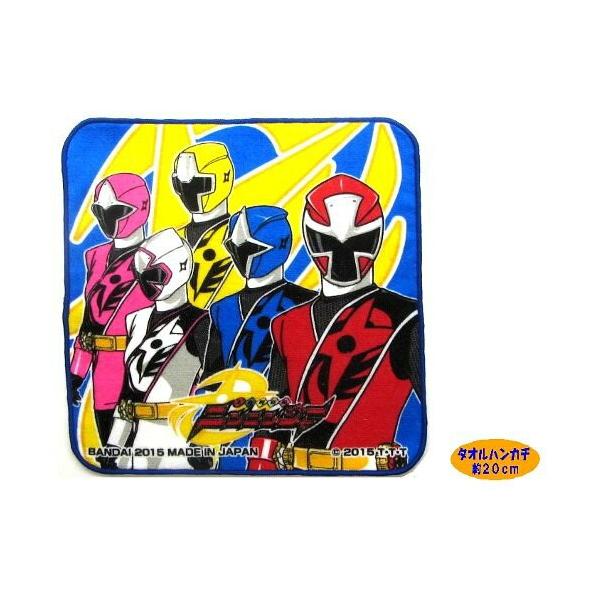 キャラクター ・ タオルハンカチ（ミニ）ニンニンジャー（20ｃm角）（青・ふち青） to-bnb-1502073 サイズがありますのでよくお確かめください。（ キャラクター タオル ハンカチ タオルハンカチ ミニタオル ループタオル ）↓▼...