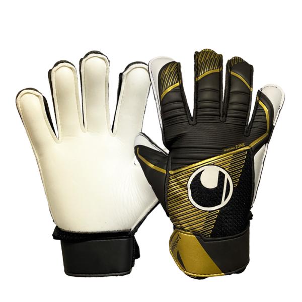 uhlsport 限定モデル エリート スターターソフト多様な練習環境に対応し、人工芝やハードグラウンドでの使用にも耐久性を発揮するトレーニング仕様モデル。■サイドフィンガー：ノーガセットアウトシーム■指股：メッシュテキスタイル■バックハン...