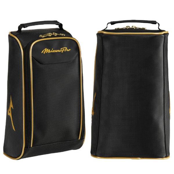 MIZUNO MPシューズケース人気のミズノプロシューズケース■素材合成皮革（PVC）■サイズ：L21×W13×H34cm■質量：約360g■カラー09：ブラック■原産国：中国製