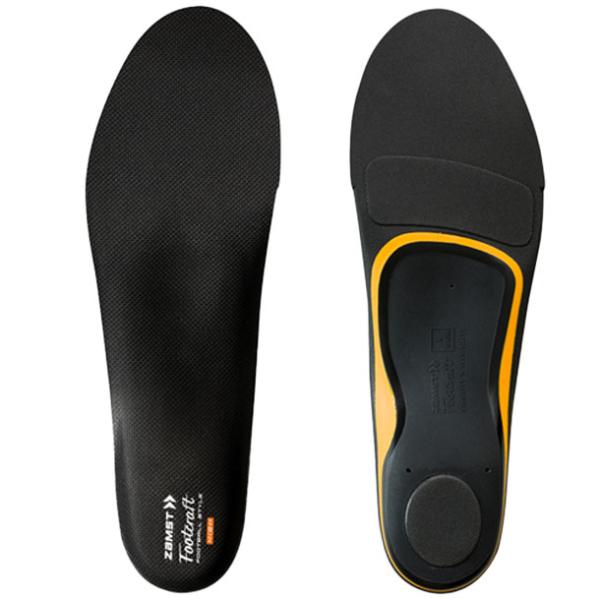 ザムスト ザムスト Footcraft FOOTBALL STYLE （アーチタイプ HIGH）足の剛性を高め、ブレない軸に導き、グリップ力をもたらすスタンダードの機能はそのままに、サッカープレイヤーに向けた高機能インソール素早い切り返しに...