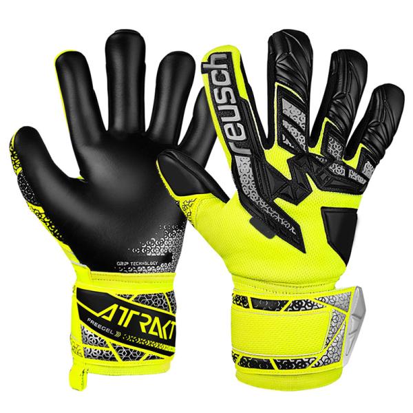 reusch アトラクト フリーゲル シルバー ジュニアロイシュの中で最もタイトなフィット。Freegerを使用し、軽量性かつ耐久性の高いパンチングゾーン。ソフトなラテックスを使用し、ハードショットに対する衝撃吸収力強化に特化したモデルです...
