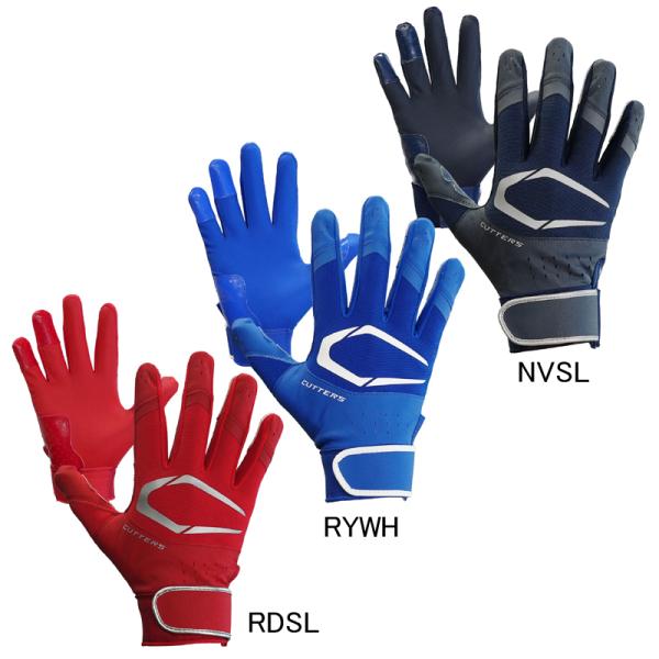 CUTTERS プライムヒーロー 3.0 (両手用)フィット感重視のコンフォート系パフォーマンスモデル。■驚異のグリップを発揮するC-TACK(R)の配置を最適化。握りやすく、フィット感が高い。■しなやかで、グリップ力を発揮する合成皮革パー...