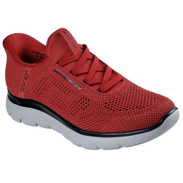 通気性抜群のBreathable Comfortテクノロジー搭載で、立ったままハンズフリーで靴の脱ぎ履きが可能なSLIP-INSモデル。メッシュ素材をアッパーに採用したバンジーレースタイプシューズ。洗濯機で丸洗い可能。クッション性に優れたS...