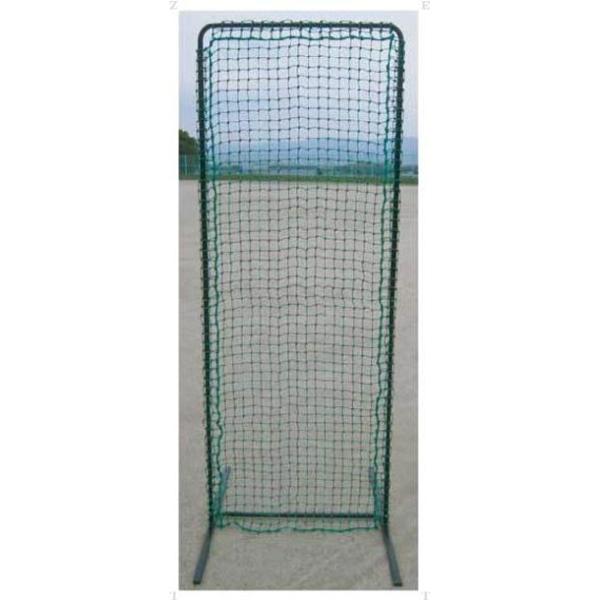 サイドネットにも応用ＯＫ！全面防球トス用ネット。硬式球対応のディフェンスネットです。超軽量４ｋｇで移動もらくらくです。ネットの取り付けはスリーブ（筒状）にフレームを通すだけの簡単方式（スリーブロック方式）を採用しているので、今までのような螺...