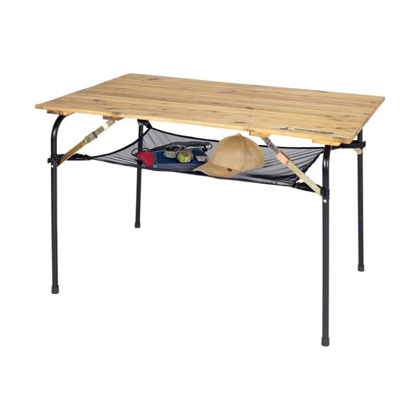 テーブル下のスペースを有効活用できる棚モック。小物を置けて便利。バックル式で簡単取付。素材：ポリエステル対象：メンズ・ユニセックス生産国：中国製サイズ：幅750×奥行500●重量：100g