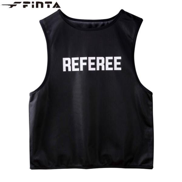 FINTA レフリービブス 審判ビブス審判用ベスト/レフリービブス■素材：ポリエステル■生産国：中国製