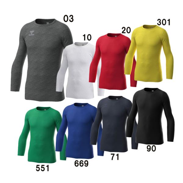 hummel あったか丸首インナーシャツ起毛加工でふっくら柔らか、ストレッチ性のある丸首タイプのインナーシャツは静電気防止、抗菌作用のある制電糸を編み込んでおり、冬場の強い味方に。生地の厚みを抑え、動きやすさや着心地がさらに良くなり、優れた...