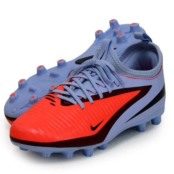 NIKE ナイキ ジュニア ファントム 6 LOW ACAD HG ファントム 6 アカデミーで精度をレベルアップ。クリーンなシュートを放つために必要な場所に、NikeSkinのタッチゾーンを配置し、精度向上を実現します。グリップ性に優れた...