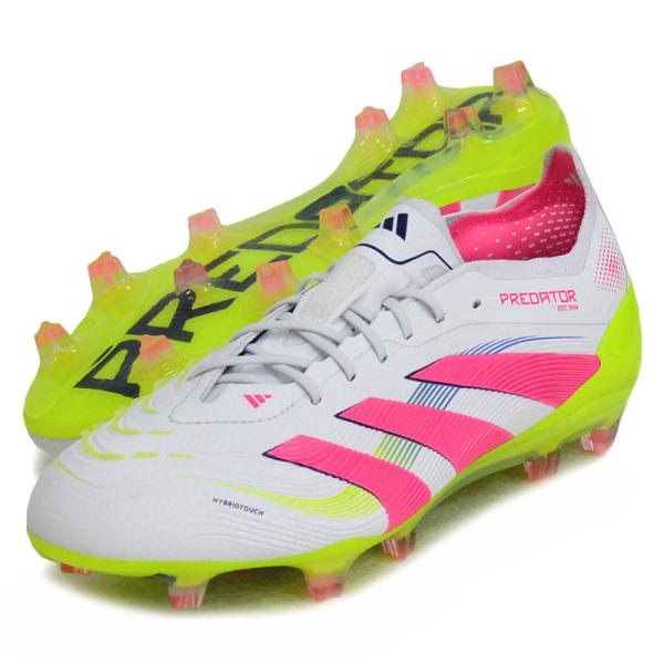 adidas PREDATOR ELITE FGゴールを奪うために開発されたアディダス　プレデターELITEを履いて、点を取りにいこう。前足部にストラテジックに配置したラバーのストライクスキンフィンと、柔軟なハイブリッドタッチアッパーが、優...