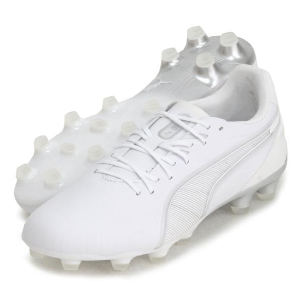 PUMA キング アルティメット HG/AG重量:約210g(27cm)滑り込みを防ぐNanoGripテクノロジーの取り外し可能な軽量インソール軽量の円錐形スタッズで耐久性が高いPEBAアウトソールレギュラーからワイドフィットレギュラーシュ...