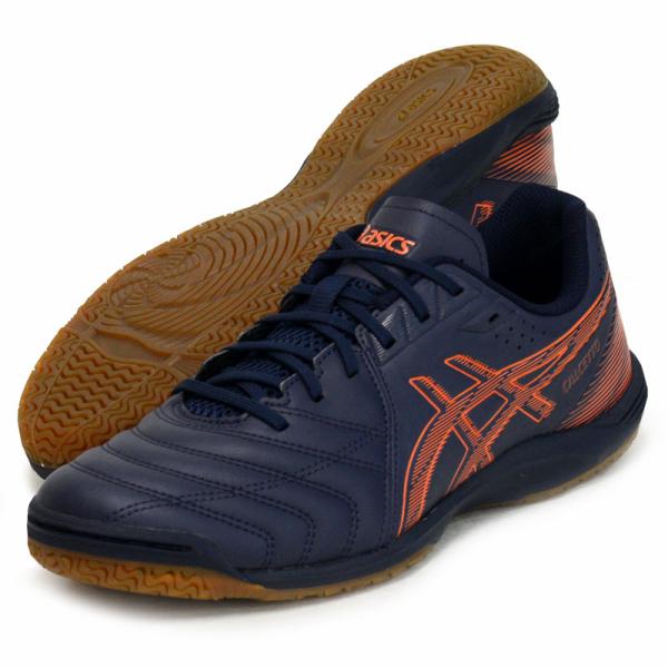 asics CALCETTO WD 9 (カルチェット) 安定性とクッション性を求めるフットサルプレーヤーにおすすめのワイドラストモデルです優れた安定性とクッション性を求めるフットサルプレーヤーにおすすめのワイドラストモデルです。E.V.A...