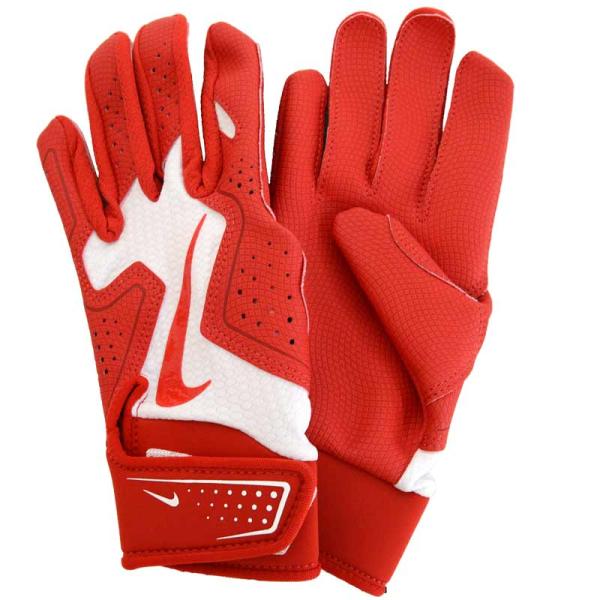 NIKE アルファ 2.0 バッティンググローブ 両手用 一般用グリップ力と耐久性を高めるためのテクスチャ加工。DRI-FITテクノロジーが快適さを速乾性を保つ。ネオプレンカフが手首を快適に包み込み、しっかりとフィット。強化されたステッチの...