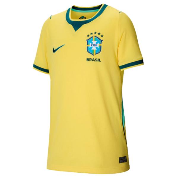NIKE ブラジル代表 CBF 2026 スタジアム ホームジュニア ナイキ Dri-FIT サッカー レプリカ ユニフォームNikeが贈るブラジル?2026?ホームユニフォーム?トップス。サッカー界で最も有名なユニフォームの1つ。ブラジル...