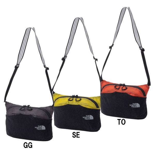 THE NORTH FACE ファクター 3軽量で保水しにくく、通気性が高いショルダーバッグ特徴・雨や汗で濡れて重くなることを軽減する保水しにくい素材を使用・通気性と速乾性が高いモノフィラメント素材のショルダーストラップ・スマートフォンや小...