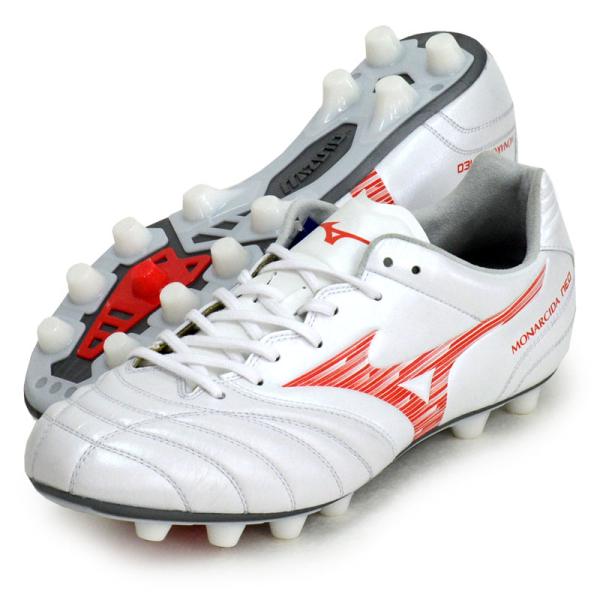 MIZUNO モナルシーダ NEO 3 ワイド ELITE (MONARCIDA) モナルシーダにELITEモデルが登場。モレリア IIの魂を受け継ぐワイドモデル。ワイドフィッティングで、本物のレザーブーツを求める選手へ■カラー：60：スー...