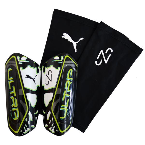 PUMA NJR ウルトラ ライト スリーブウルトラシリーズとデザイン連動した軽量シンガード。コンプレッションスリーブが、確実なフィット感と俊敏な動きを実現。■素材袖:ポリエステル85%ポリウレタン15%シールド:熱可塑性ポリウレタン100...