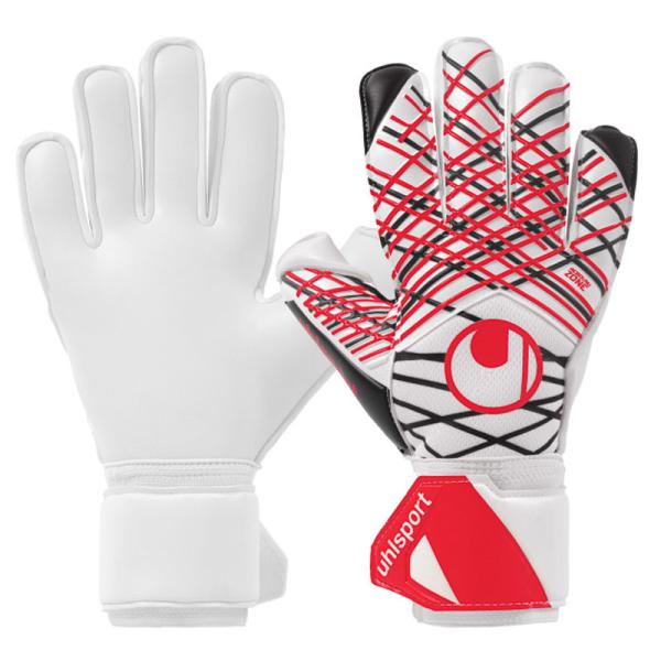 uhlsport アブソルートグリップクラシックカットの定番型、究極のグリップ力・衝撃吸収性が最高のパフォーマンスを発揮するアブソルートグリップモデル。■リバウンドゾーン■ワイドパームカット：小指外側下部までパームを巻き込みフィット感を向上...