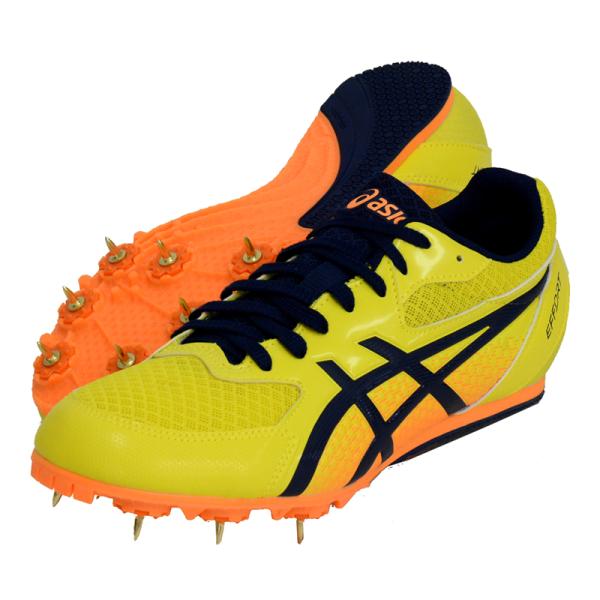 asics EFFORT 13足への負担を軽減させる機能を搭載。多種目に対応した土トラック兼用スパイクシューズ推奨種目トラック全般【100m〜1500m/ハードル/走幅跳/三段跳/棒高跳】土踏まずの落ち込みに対して新たなサポートパーツが搭載...