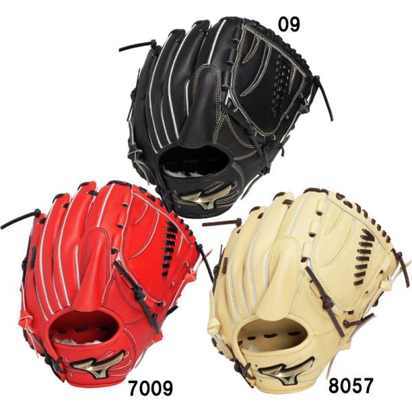 MIZUNO 軟式用グローバルエリート Hselection SIGNA 投手用/サイズ12 理想のプレーをサポートする軽量感と操作性。手にはめた瞬間に「扱いやすい」「軽い」と感じるグラブ。■素材：受球面・背面クレストハイド（天然皮革：牛革...