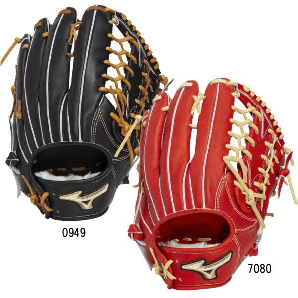 MIZUNO 軟式用グローバルエリート Professional Selection ヌートバー型：サイズ18N高い操作性とプロモデルの機能性でレベルの高いプレーを可能に！■素材：受球面・背面天然皮革：牛革■フィリピン製■カラー：0949：...