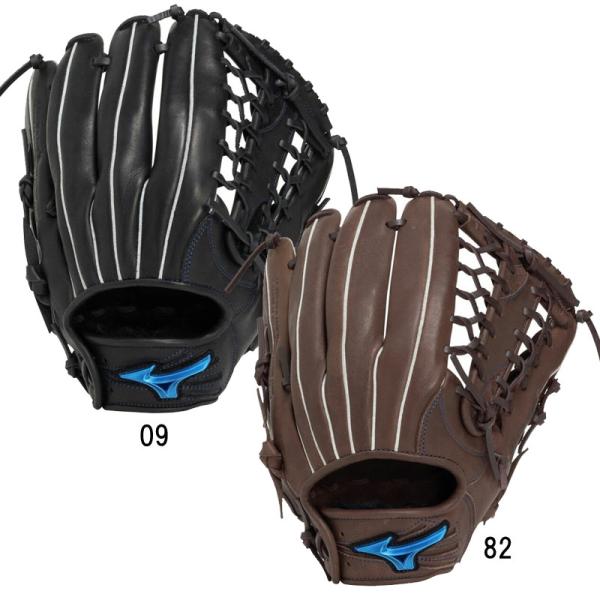 MIZUNO ソフトボール用 ウィルドライブ ブルー  外野手向け：サイズ14柔らかい仕様でボールをしっかりと掴みやすいグラブ！■サイズ：14■カラー09：ブラック82：マホガニー■素材：受球面/背面：天然皮革：牛革■ポジション：ソフトボー...