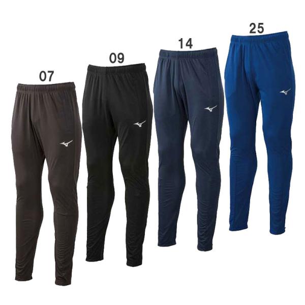 MIZUNO ライトニットパンツ (ユニセックス/ジュニア) 軽い着用感とタイトなシルエットがポイントのライトニットシリーズ。幅広いサイズ展開で、あらゆるチームに。■素材本体：ポリエステル100％バインダー：ポリエステル93％、ポリウレタン...