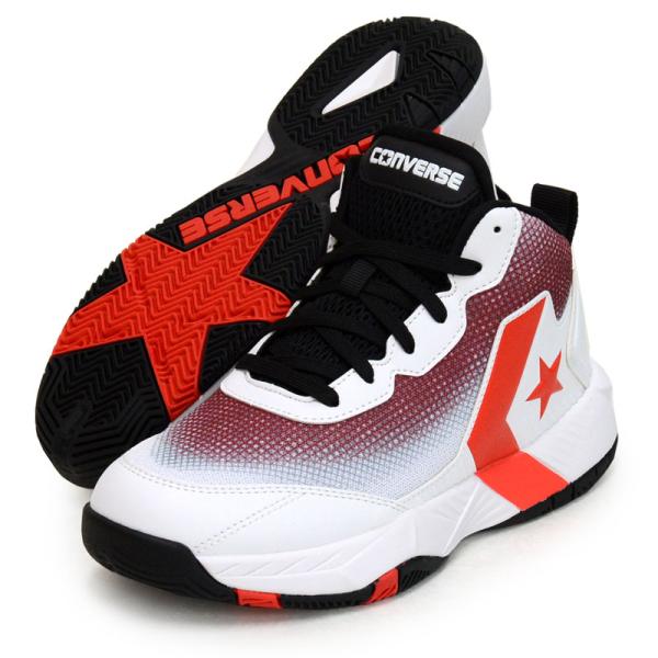converse VICSTAR MID (ヴィックスター MID) CONVERSE BASKETBALLのジュニア向けモデル。富樫勇樹選手のシグネチャーモデル「CONS UNAVERAGE MID」のデザインイメージを受け継ぎながら、ジ...