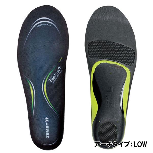 ザムスト Footcraft STANDARD CUSHION+ （アーチタイプ：LOW）踵やアキレス腱周りへの負担を軽減選べるアーチタイプで最適なサポートウィンドラスメカニズムに基づく、理想のアライメント高い安定性としなやかなサポートを両...