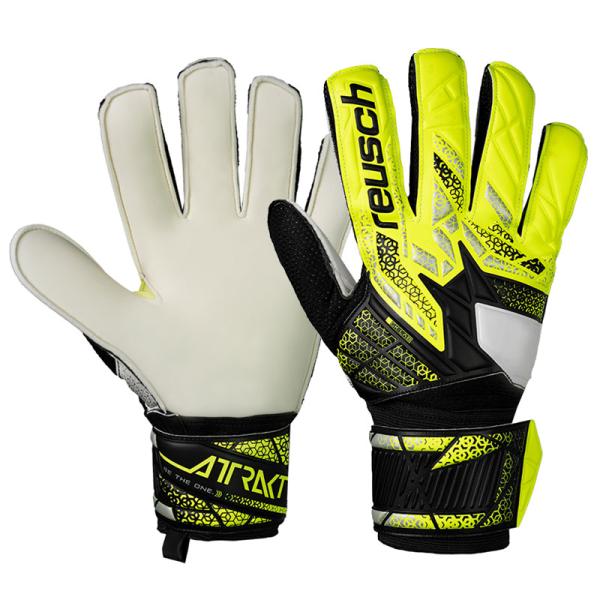 reusch アトラクト ソリッドボールとの接地面が大きく安定感がる。耐久性が高く全タイプのグラウンドに適している。耐久性に優れ、ハードグランド含め全てのグランドでの使用に適しています。■パーム:ロイシュソリッド■カット:エクスパンスカット...