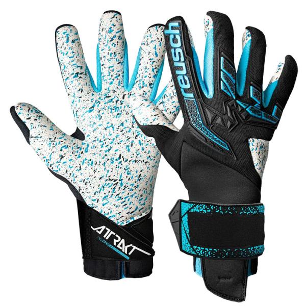 reusch アトラクト フリーゲル フュージョンロイシュの中で最もタイトなフィット。全天候型　耐久性強化。手首のほうまで拡大されたパームで安定したキャッチング。小指側にパームが巻き付くように拡大された仕様。■パーム:ロイシュグリップフュー...