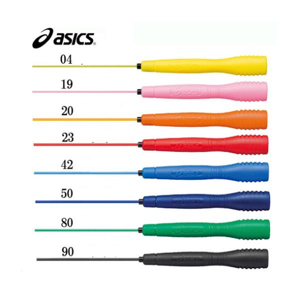 ASICS クリアートビナワジュニア握りやすく低温にも強いジュニア用トビナワ親指のポジションを誘導するFグリップジュニアサイズ寒冷地でもクセがつきにくく、手首のアクションを伝えやすいクリアーロープ適度な伸びのある新素材ロープで優れた操作性を...