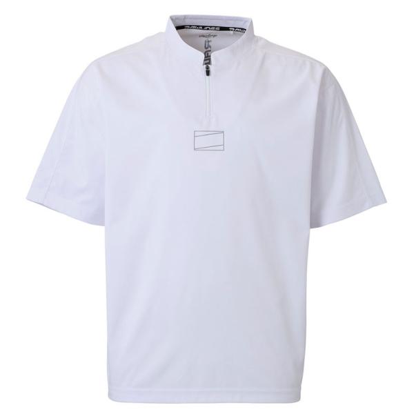 商品説明<br>防風高密度ニットの<br>ハーフジップシャツ<br>・ 表撥水<br>・ 裏吸水速乾<br>・ 胸リフレクトプリント<br>・ オーバーサイズシルエット...