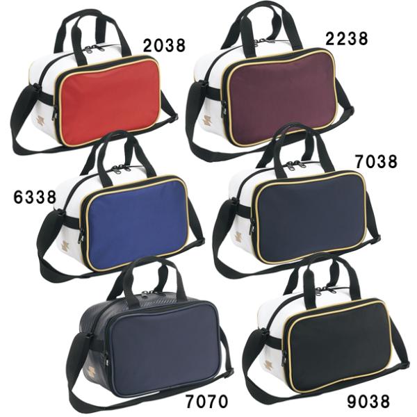 ショルダーバッグ ●素材合成繊維×合成皮革●サイズ長さ２６×高さ１７×幅１２ｃｍ●カラー（2038）レッド×ゴールド（2238）エンジ×ゴールド（6338）Ｄブルー×ゴールド（7038）ネイビー×ゴールド（9038）ブラック×ゴールド（70...
