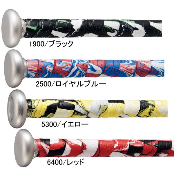 ZETT カラーグリップテープ 一般用 高いグリップ力で人気のBTX1280をベースにしたカラーグリップテープ■素材ポリウレタン製■幅/25MM、厚み/1.1MM、長さ/110CM■グリップ巻替用■カラー2500/ロイヤルブルー1900/ブ...