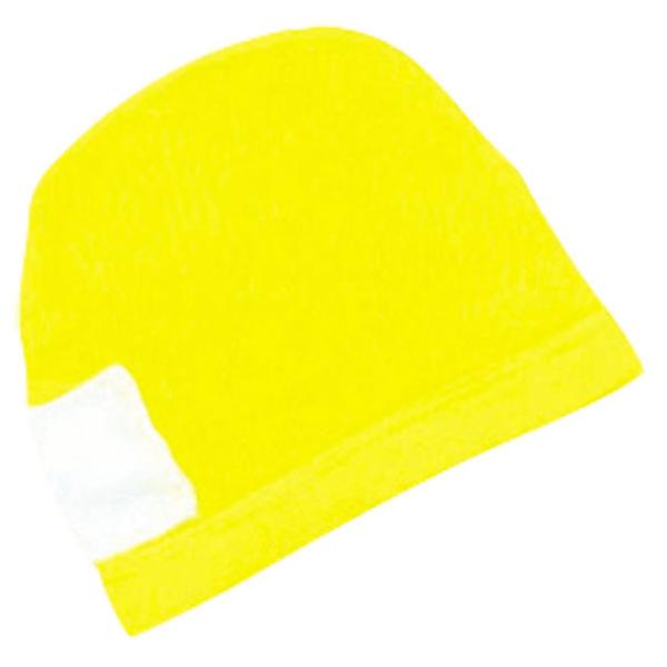 伸縮性のよいニット編構造になっています　名前が大きく書けます。'サイズ：フリー素材：ポリエステル１００％ニット日本水泳連盟推薦原産国：日本【カラー】(02)スイムキャップマンボウ（フリー）