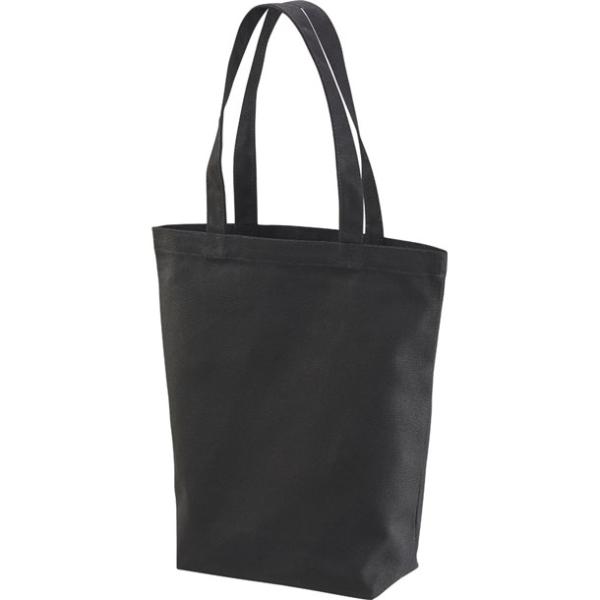 便利な２サイズ展開の”プチプラ”トートバッグ。素材：綿１００％（キャンバス）サイズ：Ｗ２４×Ｈ３７×Ｄ１２ｃｍ、持ち手５５ｃｍ【カラー】(2)