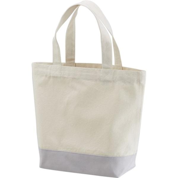 便利な２サイズ展開の”プチプラ”トートバッグ。素材：綿１００％（キャンバス）、持ち手／ポリエステル６５％、綿３５％サイズ：Ｗ２２×Ｈ２５×Ｄ１０ｃｍ、持ち手３７ｃｍ【カラー】(5204)