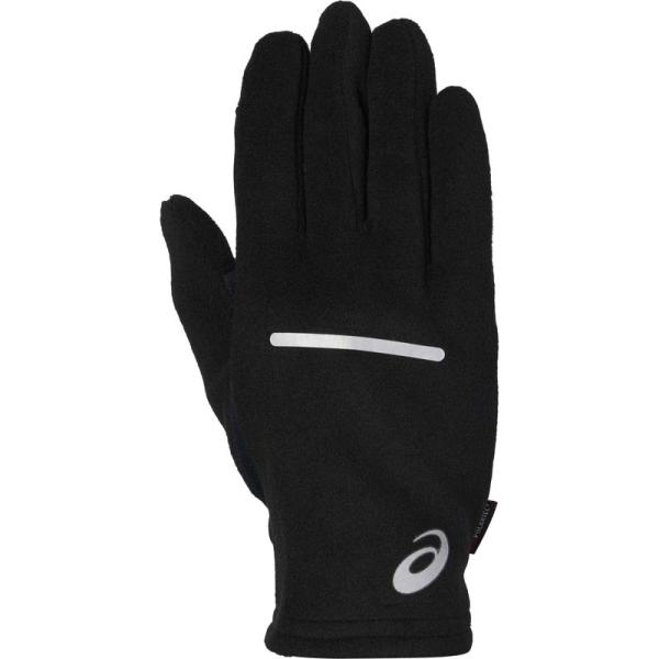 冬場のランニングシーンをサポートする素材を使用したランニンググローブ 素材、仕様規格： ●素材：ポリエステル100% サイズ規格：サイズ：M、L 原産国：中国 カラー：パフォーマンスブラック