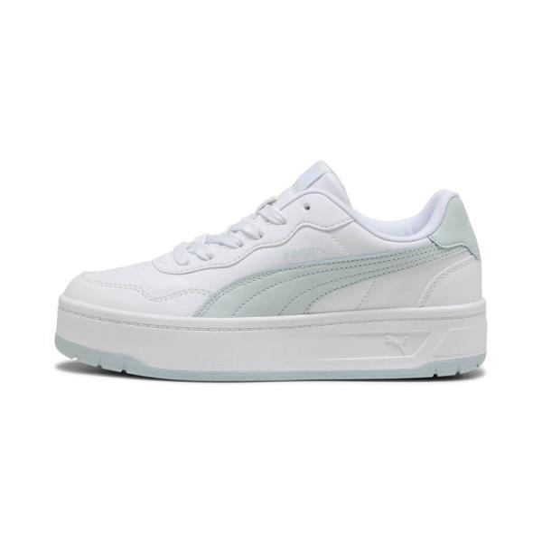 対象：レディース素材：■人工皮革■ゴム底生産国：インドネシア製カラー：(09)PUMA White-Sea Glass