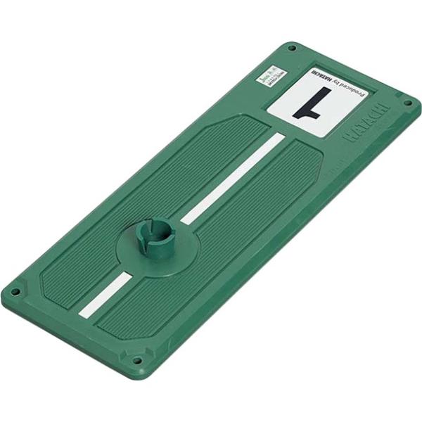 素材：合成ゴムサイズ：長さ３２×奥行１２×厚さ１ｃｍ付属品：ホールナンバーシール（Ｎｏ．１〜８）、ボールスタンド１個（公社）日本グラウンドゴルフ協会認定品原産国：中国【カラー】(35)