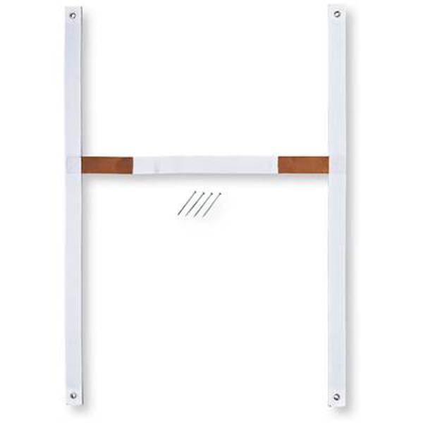 素材：ナイロンサイズ： 1 ｍ 20 ｃｍ(全長) 、 64 ｃｍ(ベース幅を含む全幅)個定金具 4 本付